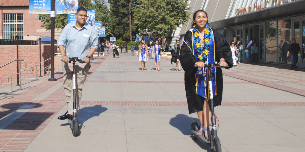 Flying to Graduation - Bird's Eye View - Bird