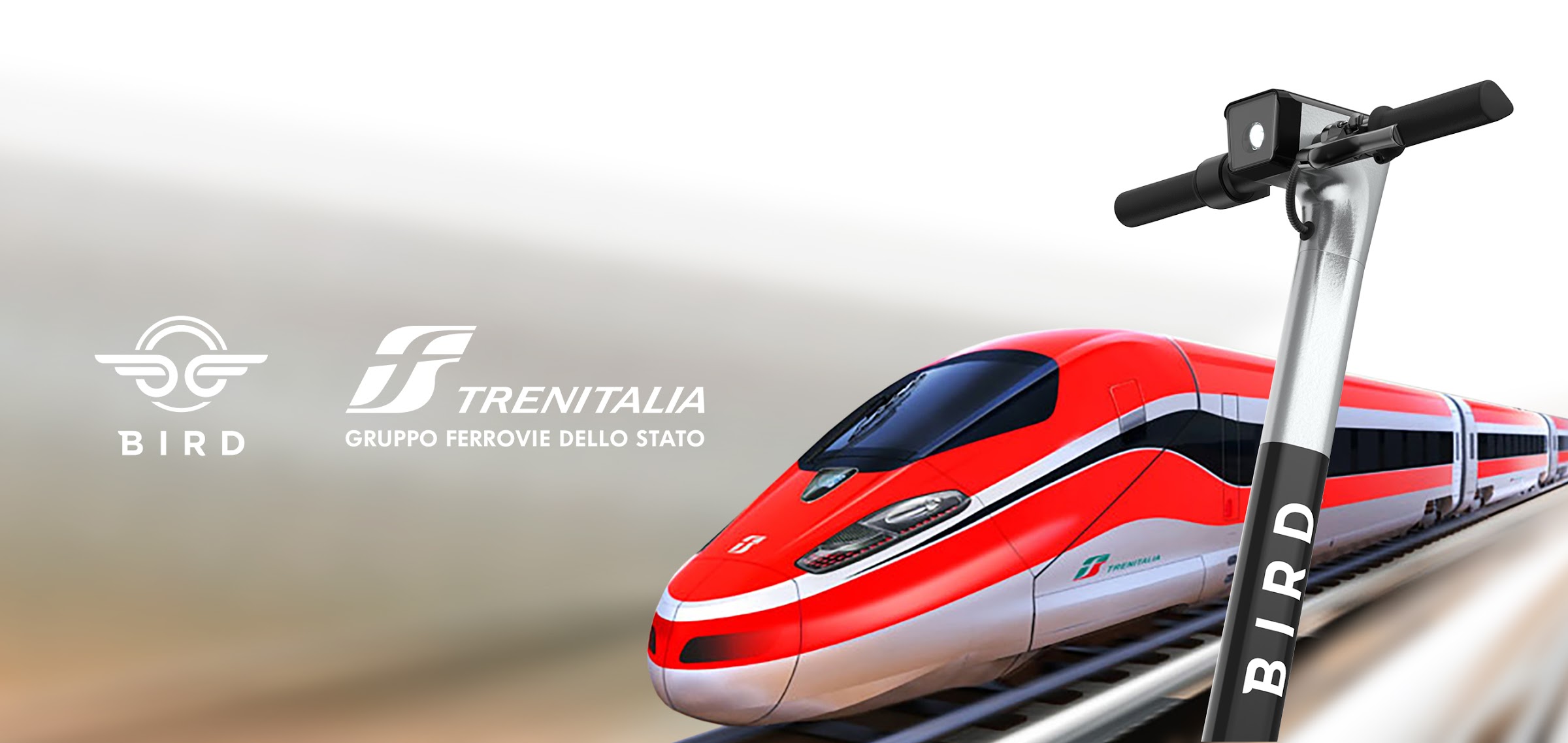 New Bird, Trenitalia Partnership Promotes Multimodal Mobility in Italy