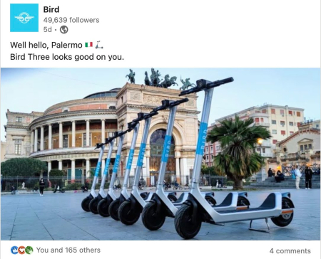 Bird’s Fleet Size in the US Just Got Larger…and More Permanent