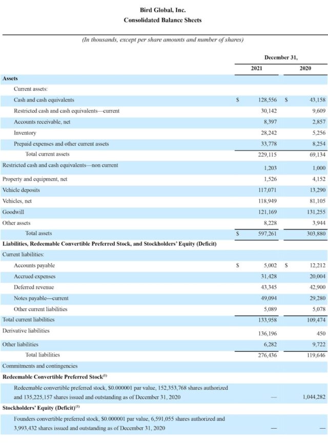 Bird Announces Fourth Quarter and Full Year 2021 Financial Results